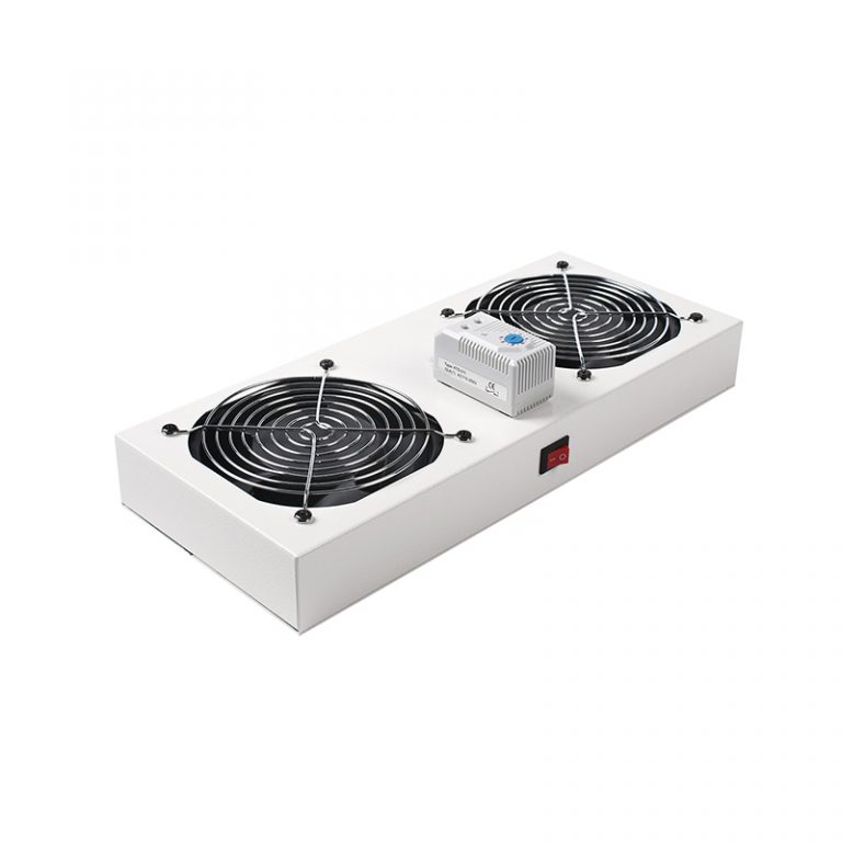 2 way fan tray with switch and thermostat 152,2×346 mm (WxD) ACFT2-W 79 ...